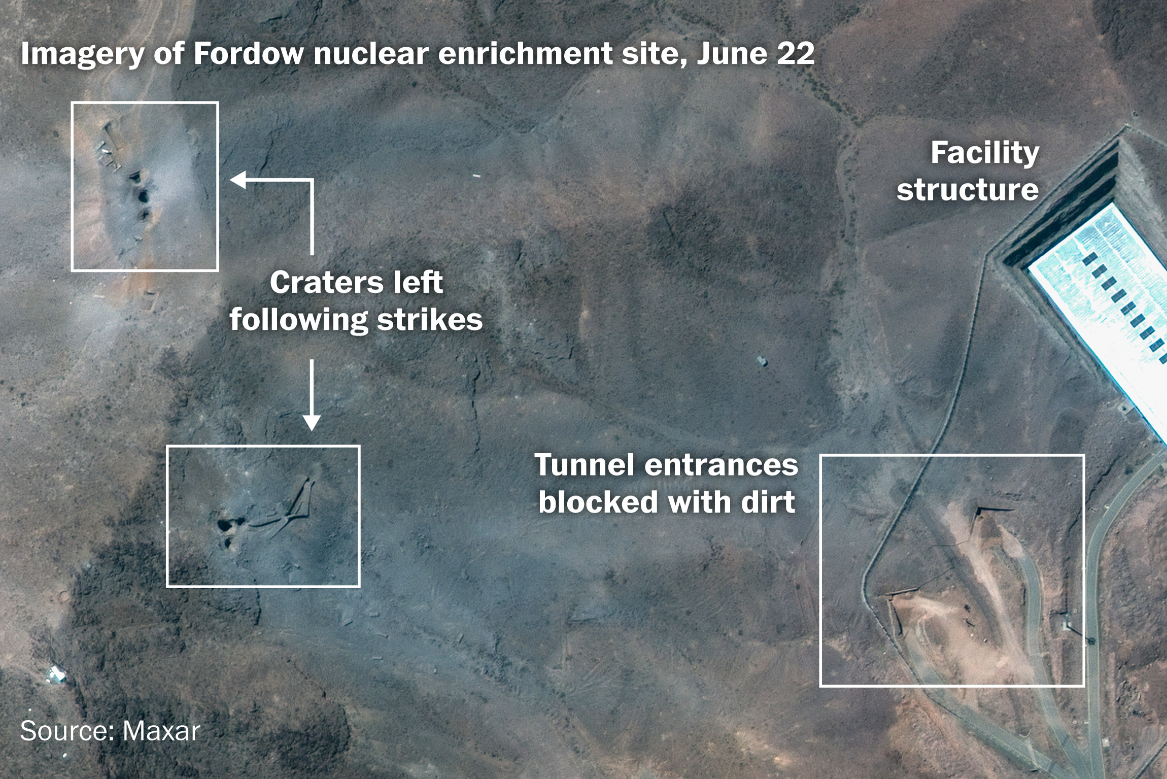U.S. initial damage report: Iran nuclear program set back by months ...