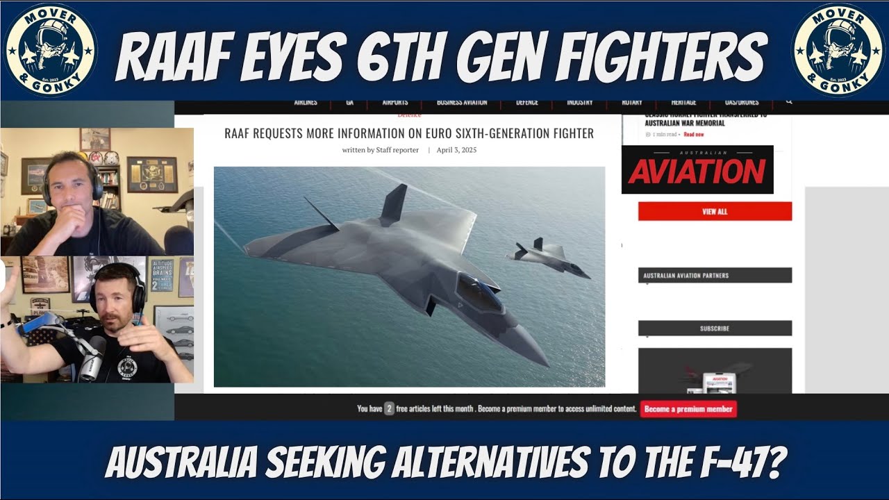 Mover & Gonky on RAAF’s Future Fighter Options