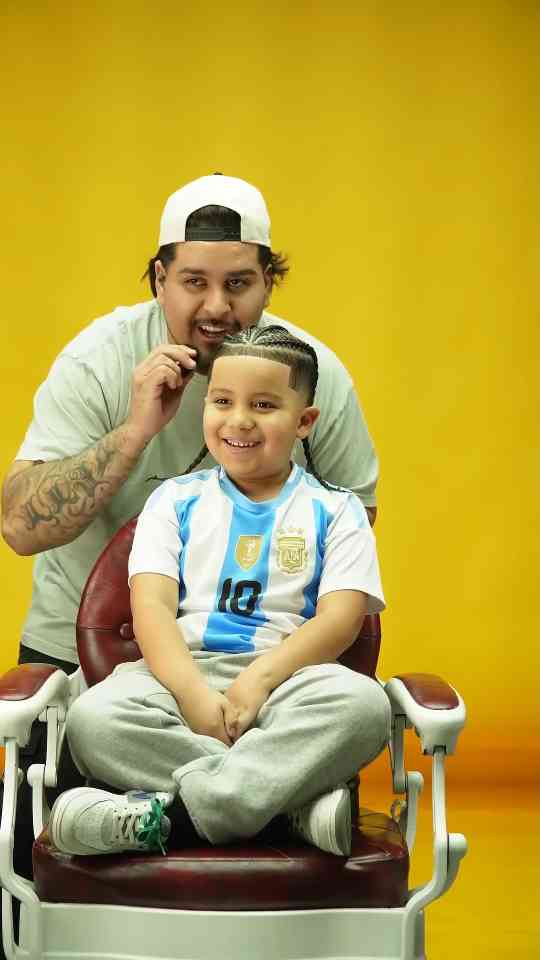 This styling session turned into a major glow-up moment.