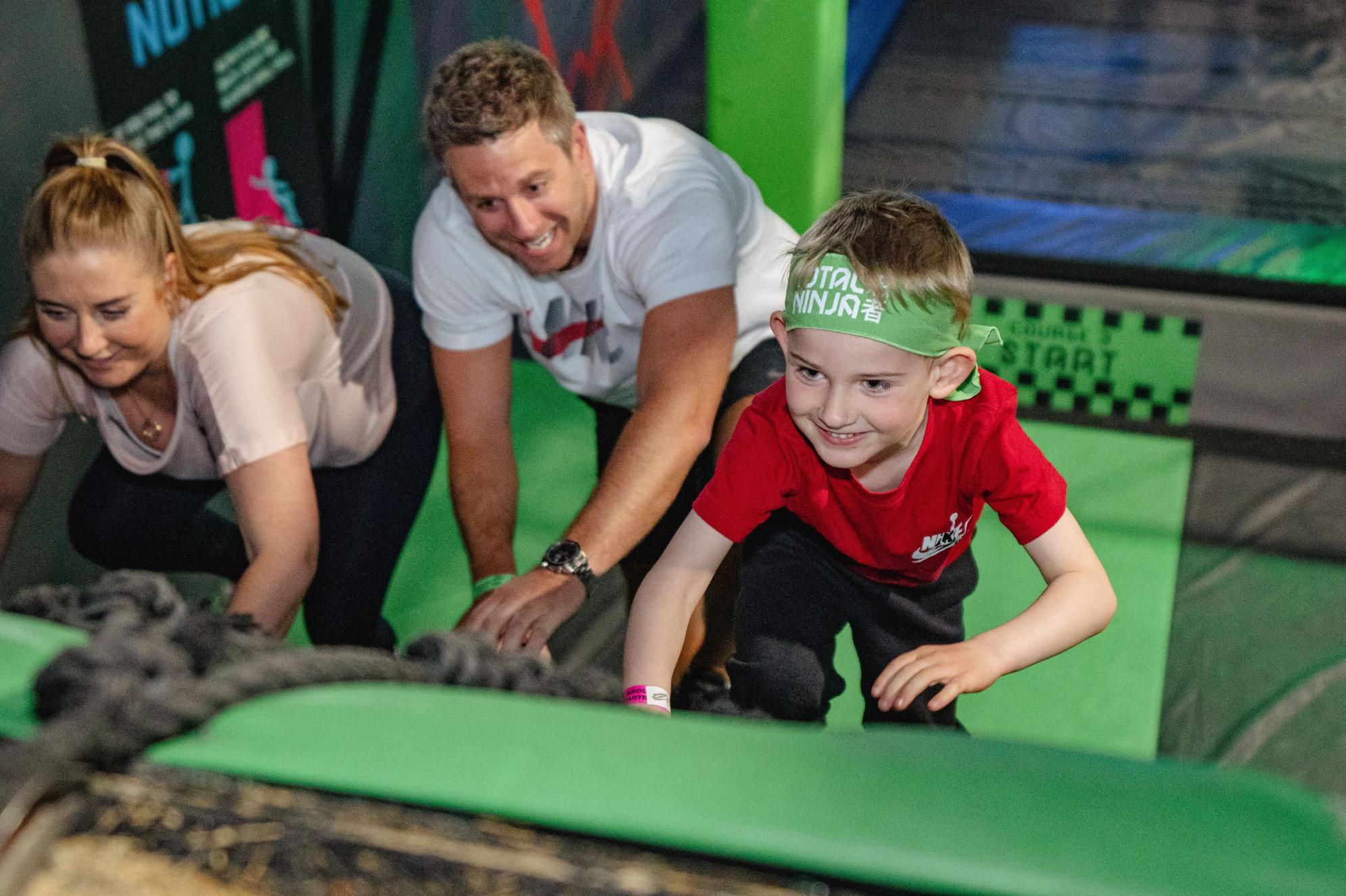 Stay totally cool at Total Ninja with free ice cream and 241 sessions