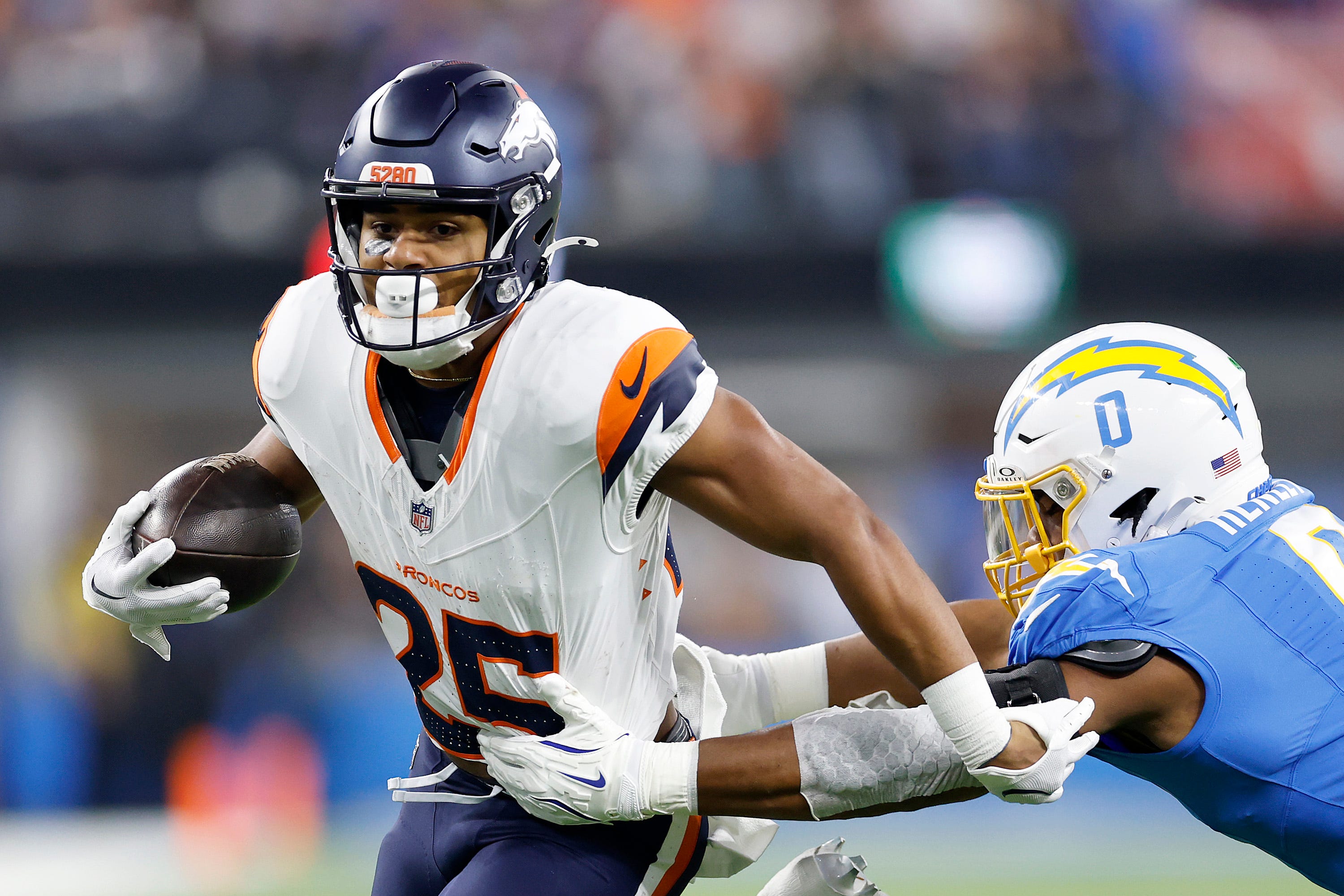 Broncos roster: RB Blake Watson (No. 25) fighting for spot in crowded ...