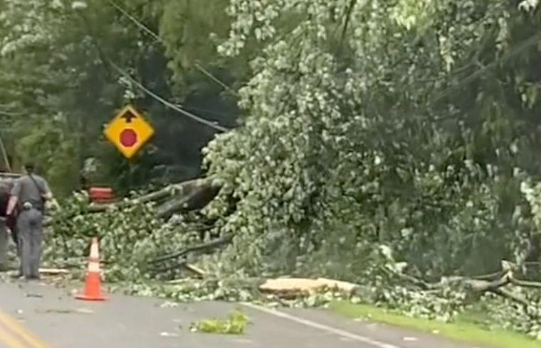 Deadly Winds and Tornado Strikes Central New York