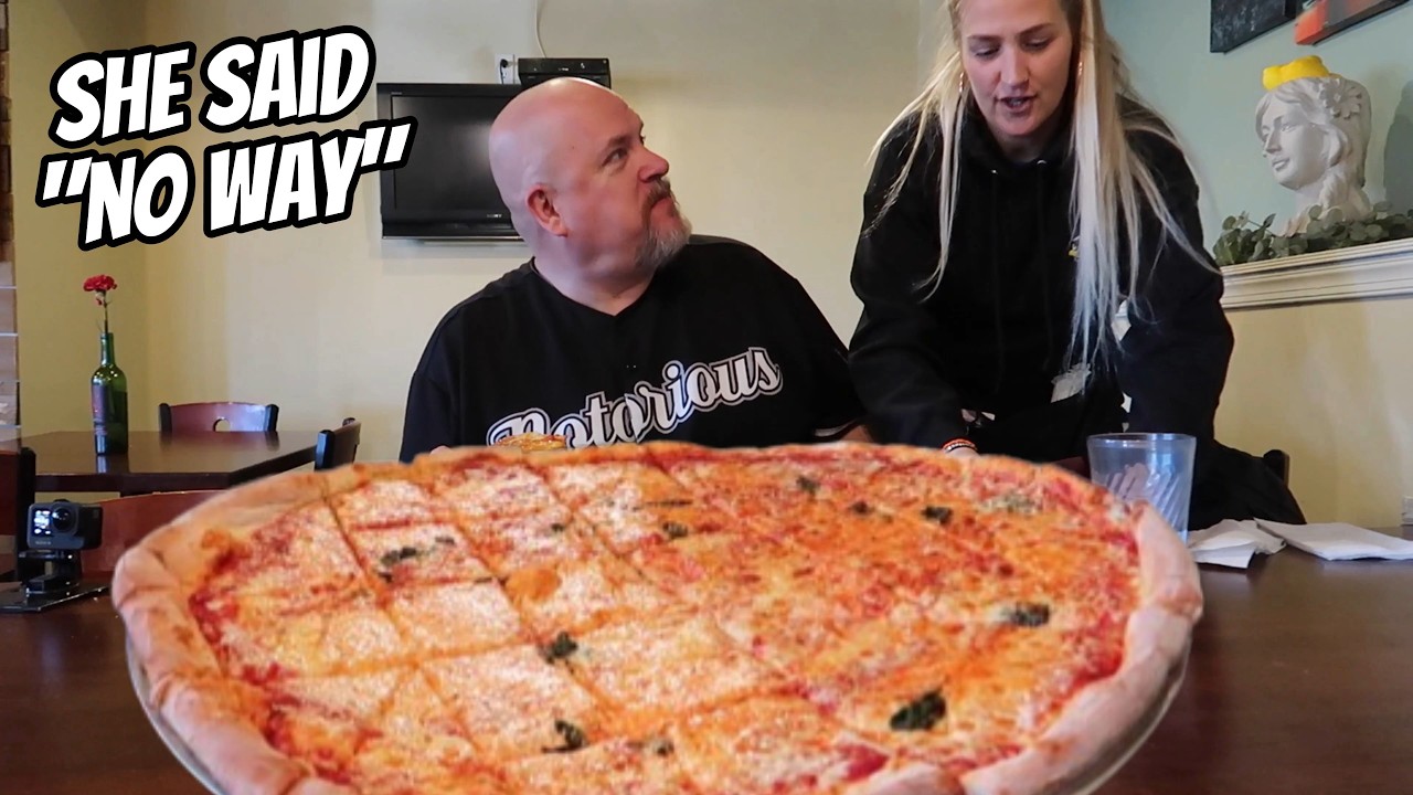 28 Inches of Pizza: The Undefeated Challenge That Tested His Limits