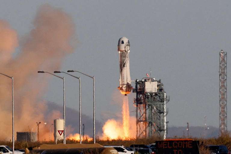 Jeff Bezos' Blue Origin announces date for next human rocket launch