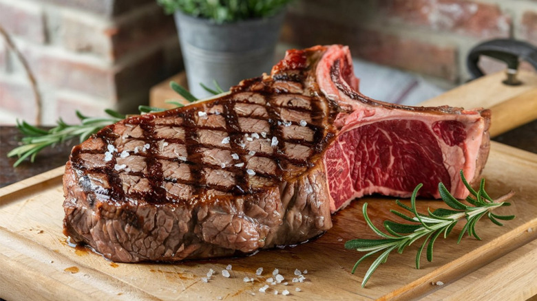 How To Grill Thick Steaks So They're Perfectly Done Inside And Out