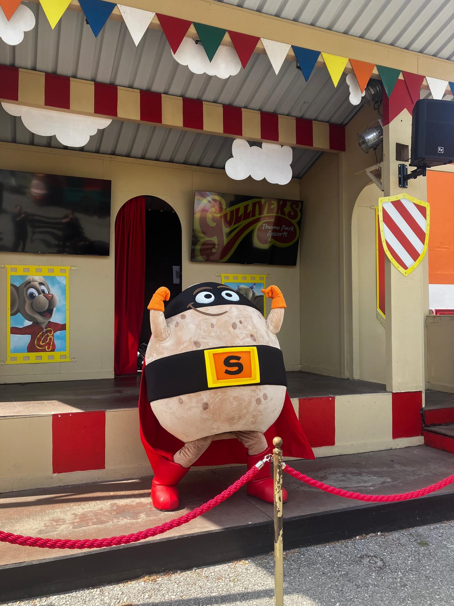 CBeebies star Supertato to dazzle young fans at Gulliver’s Land next month