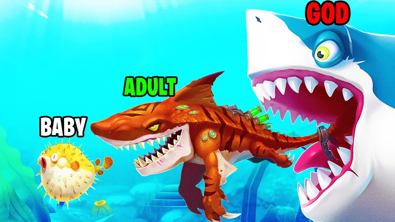 Eat Sharks To Grow In Hungry Shark!