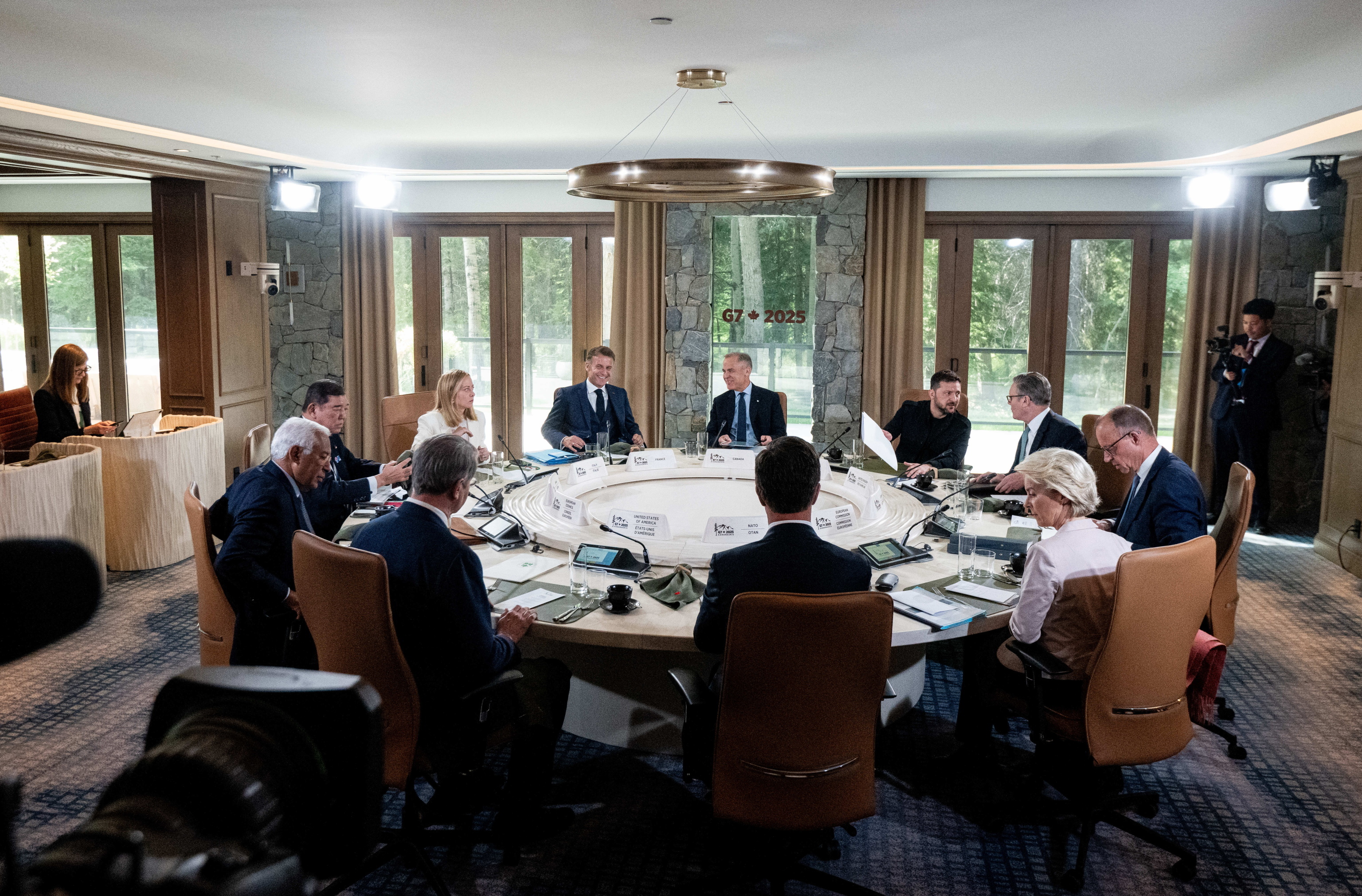 Meloni working with Macron-Merz,common lines in car sector