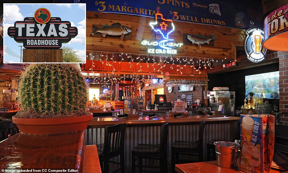 Texas Roadhouse named America's favorite restaurant chain