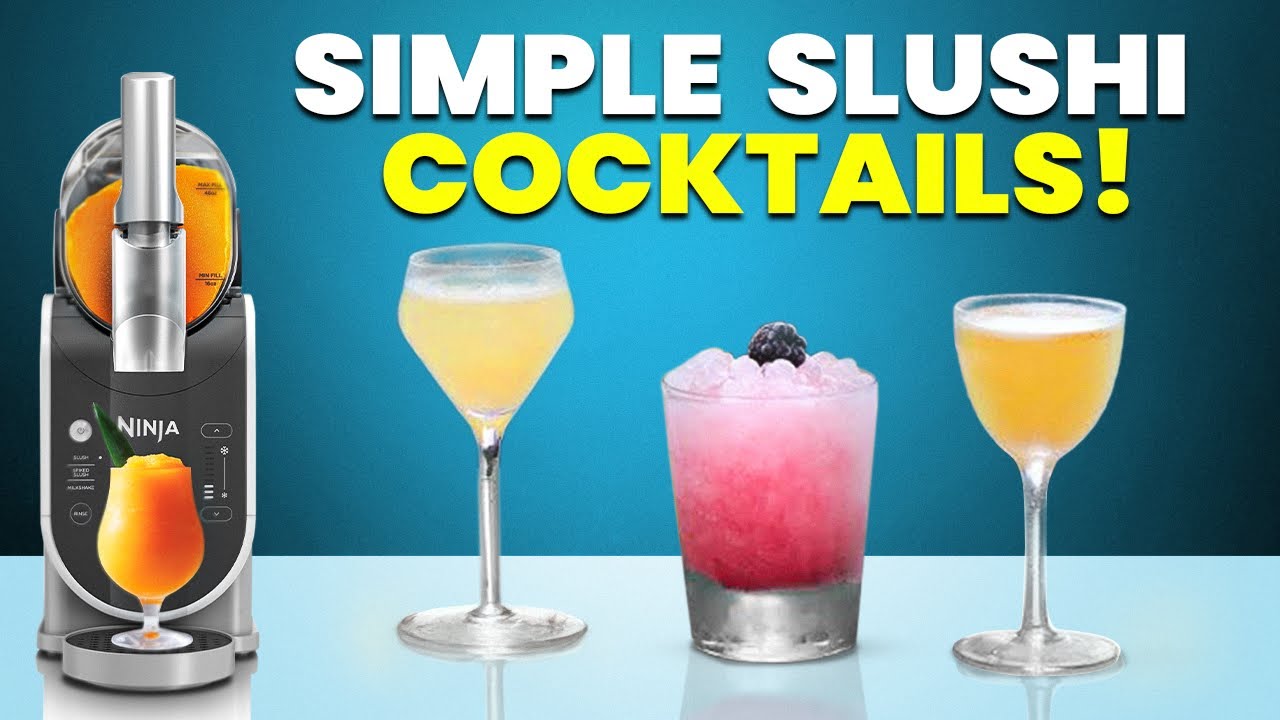 I Tested 4 Ninja Slushi Recipes (WITH Alcohol!)