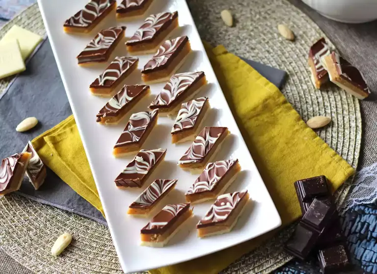Rkhama, la friandise marocaine aux cacahuètes et au chocolat qui ne ...