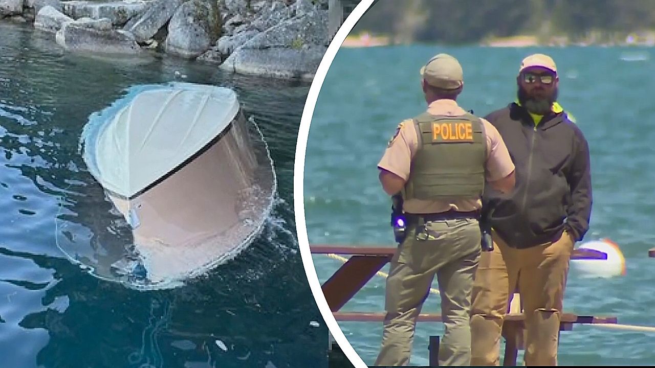 Six dead and two missing after boat capsizes on Lake Tahoe during storm