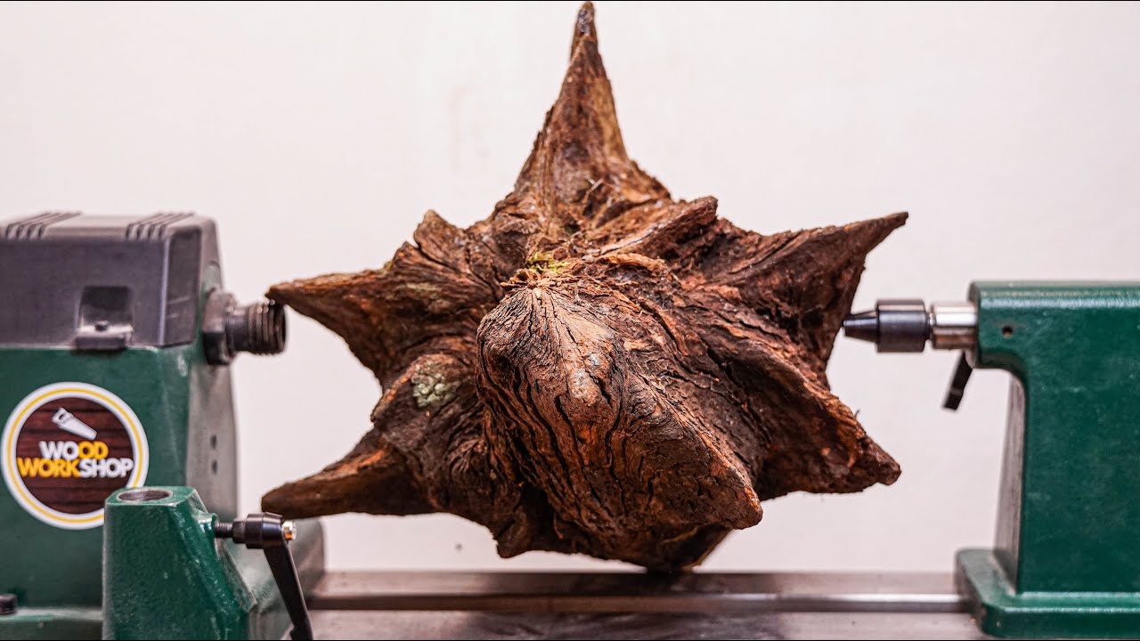 Watch this man use an unusual piece of oak. What did he make?