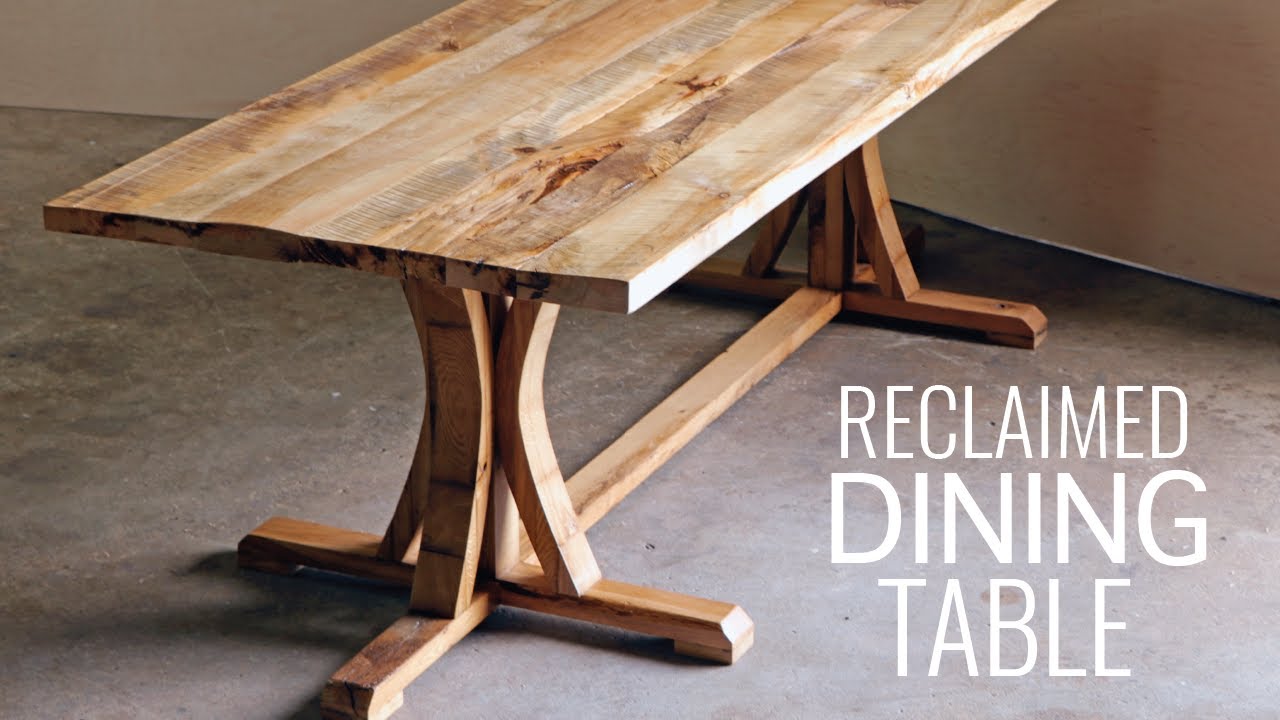 DIY Create a Rustic Farmhouse Dining Table