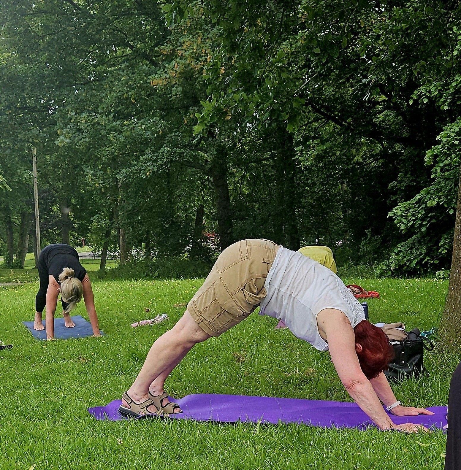 Plus Pilates in the Park