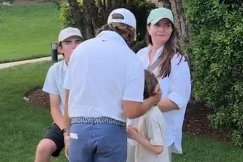 Tommy Fleetwood comforted by wife with 23-year age gap after PGA Tour ...