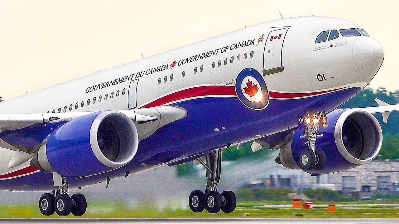 World Leaders’ Planes at G7 Summit Munich