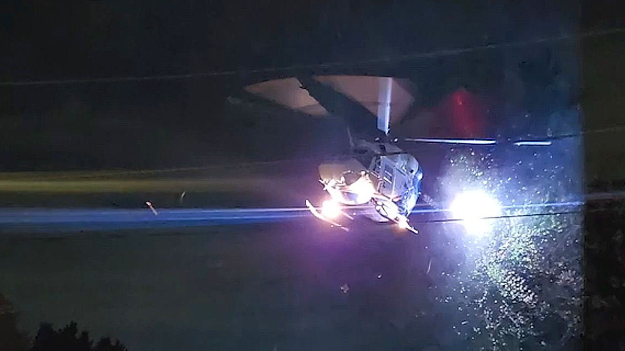 Medical helicopter hits tree and crashes during takeoff in Illinois