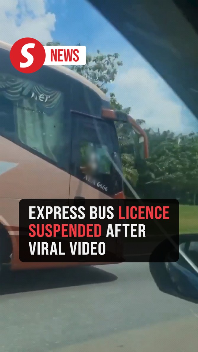 Apad suspends express bus operator's licence over viral reckless ...