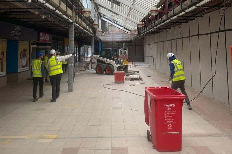 First look at demolition of Bootle Strand