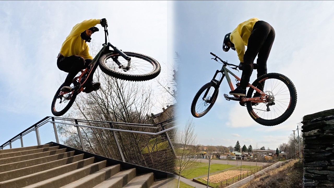 Street Drops, Trail Tricks & Action-Cam Review!