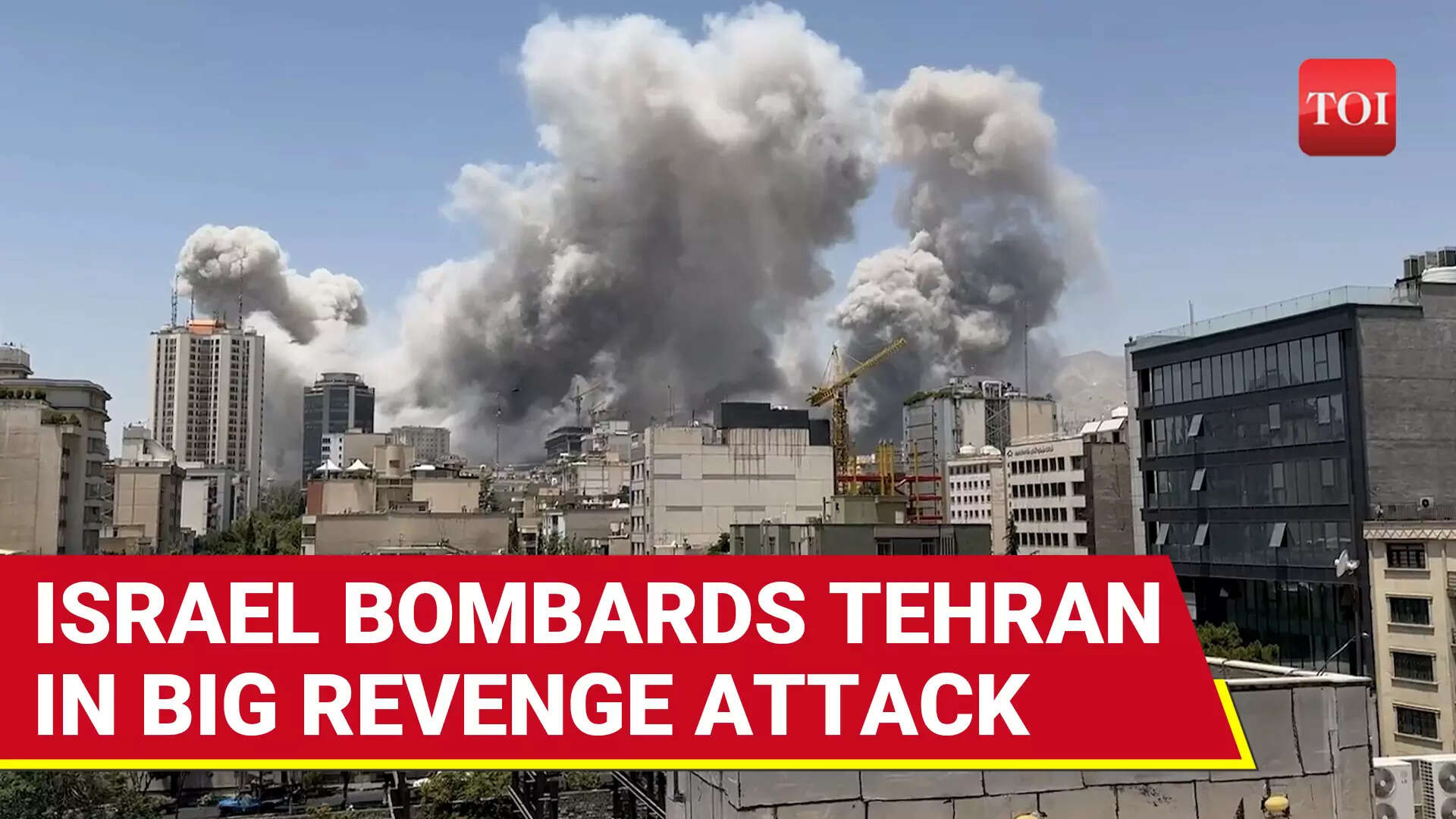 Tehran Pummeled, Airports Bombed, Buildings Struck As Israel Launches ...