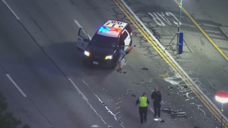 2 people dead including LAPD sergeant in multi-vehicle crash on ...