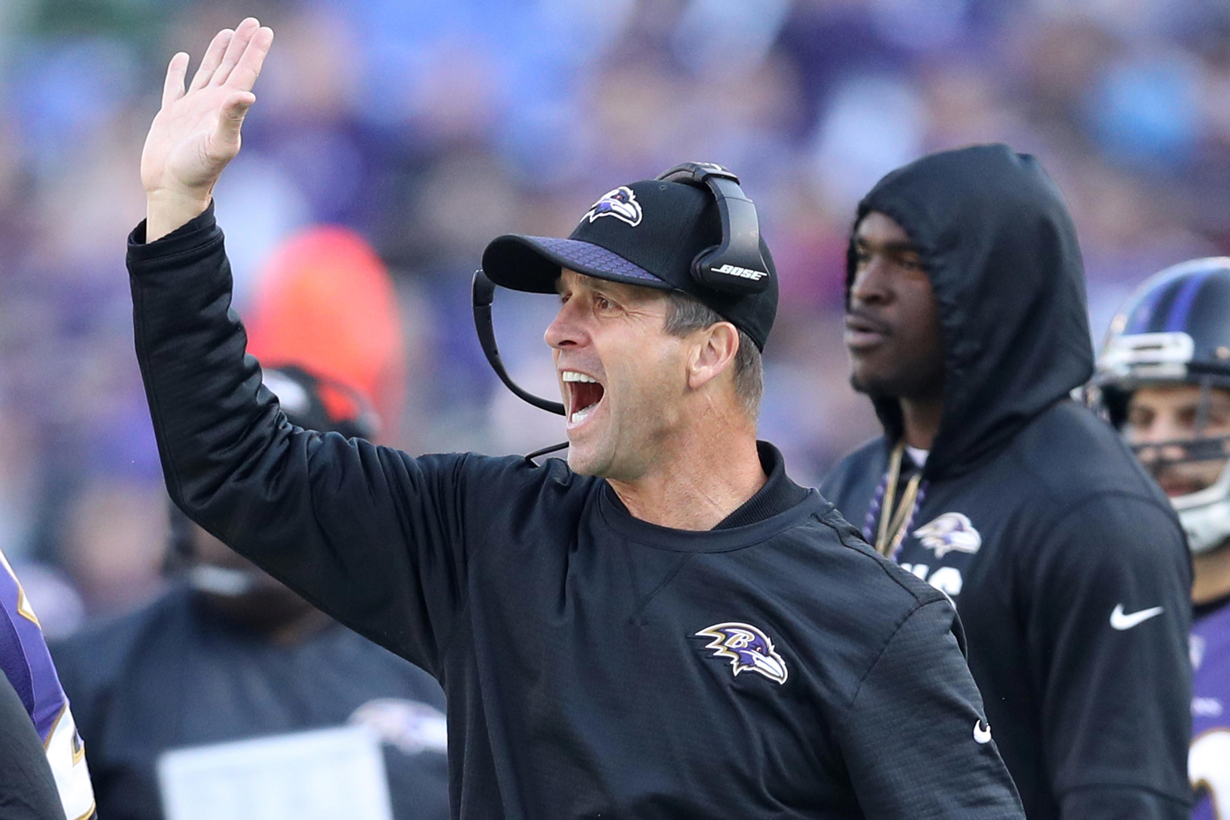 John Harbaugh’s Herculean moment sends shockwaves through social media