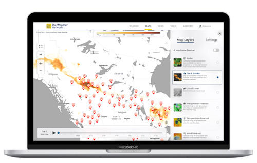 The Weather Network's new Fire & Smoke map helps you plan ahead and ...