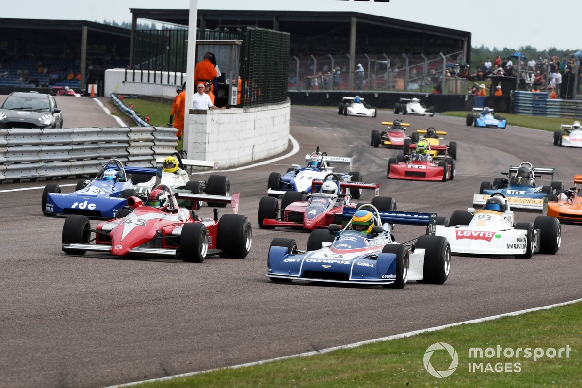Porritt tigers to Rindt Trophy victory at Thruxton Retro