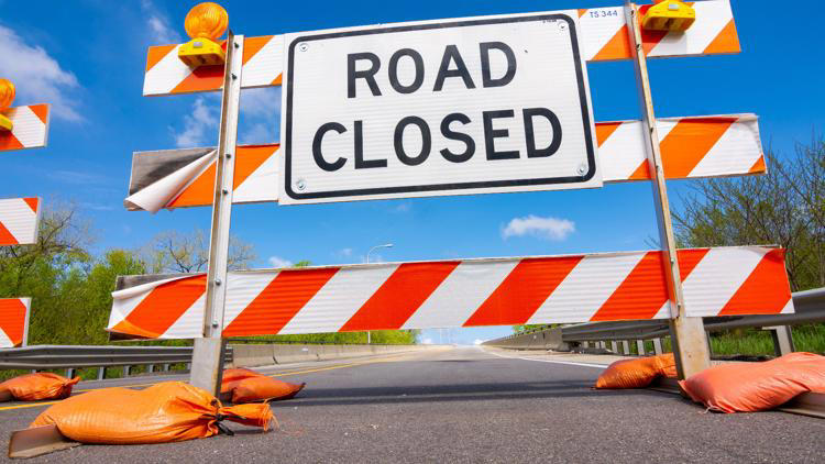 PennDOT shares several road closures across South Central PA