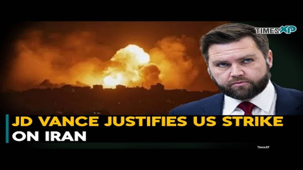 Iran-Israel war: Vice President JD Vance Justifies US Strike on Iran