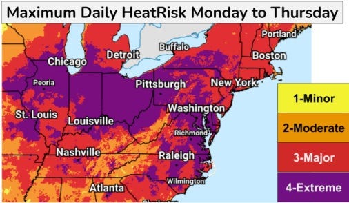 How hot will it get? Record-smashing heat wave to scorch millions ...