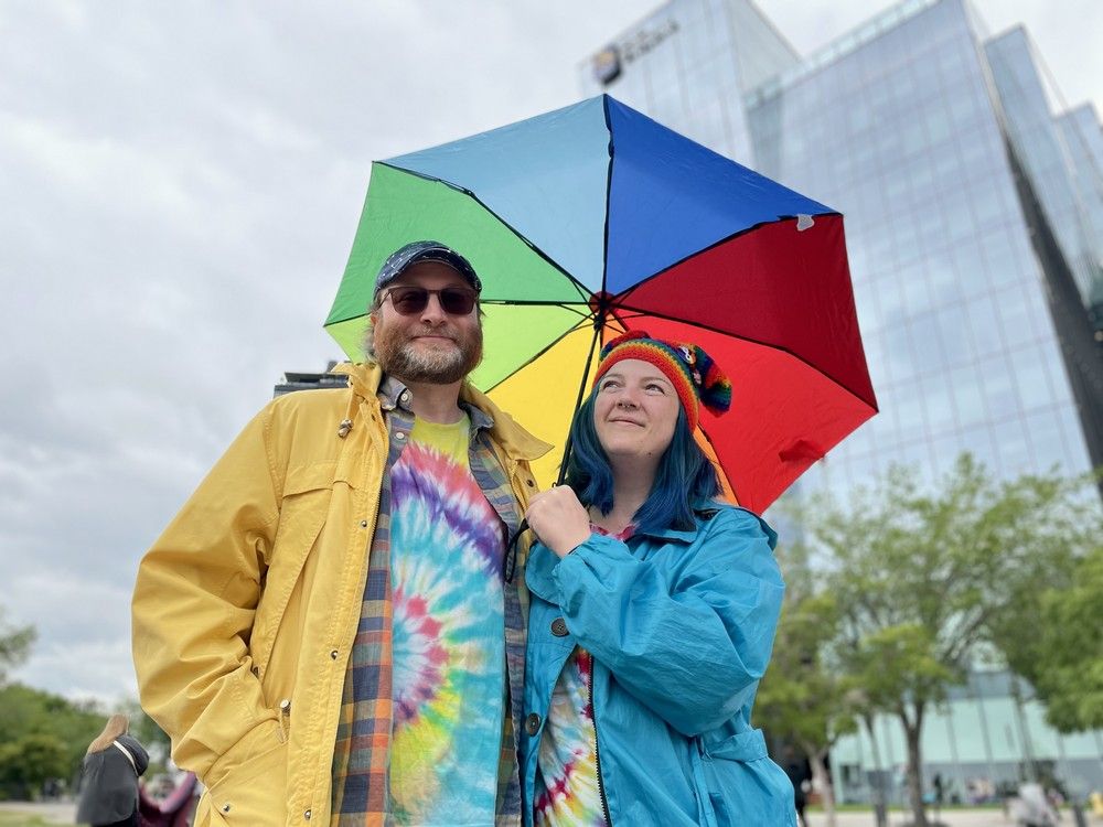 Dazzling rainbows fill downtown for Saskatoon Pride Parade