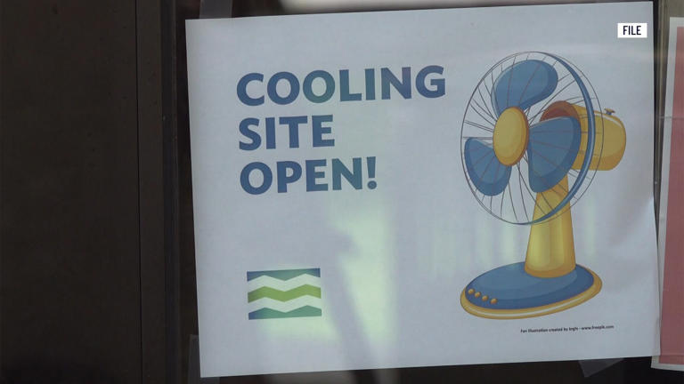 Cooling shelters opening as dangerously hot weather rolls in