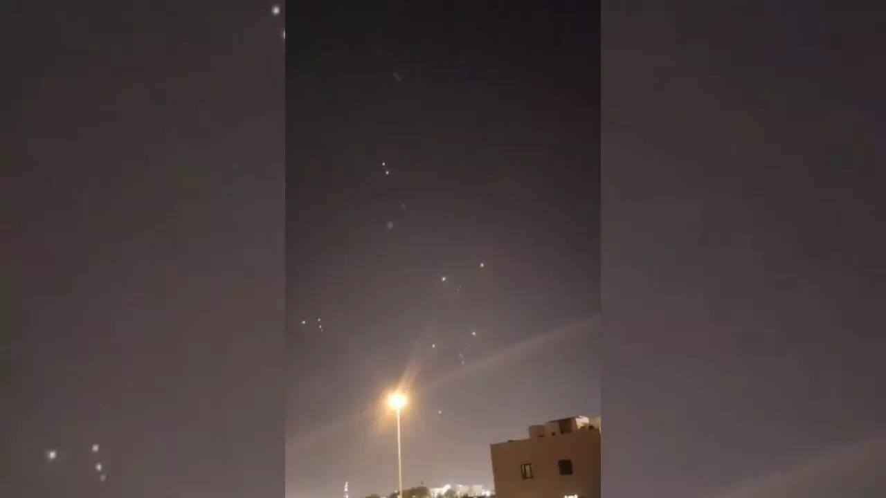 Middle East tension: Iran fires several missiles toward US base in ...