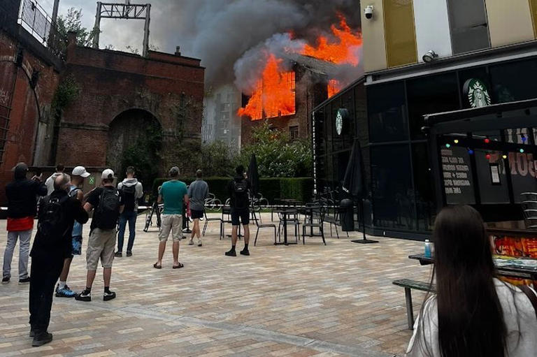 Manchester city centre fire - everything we know so far with Hotspur ...