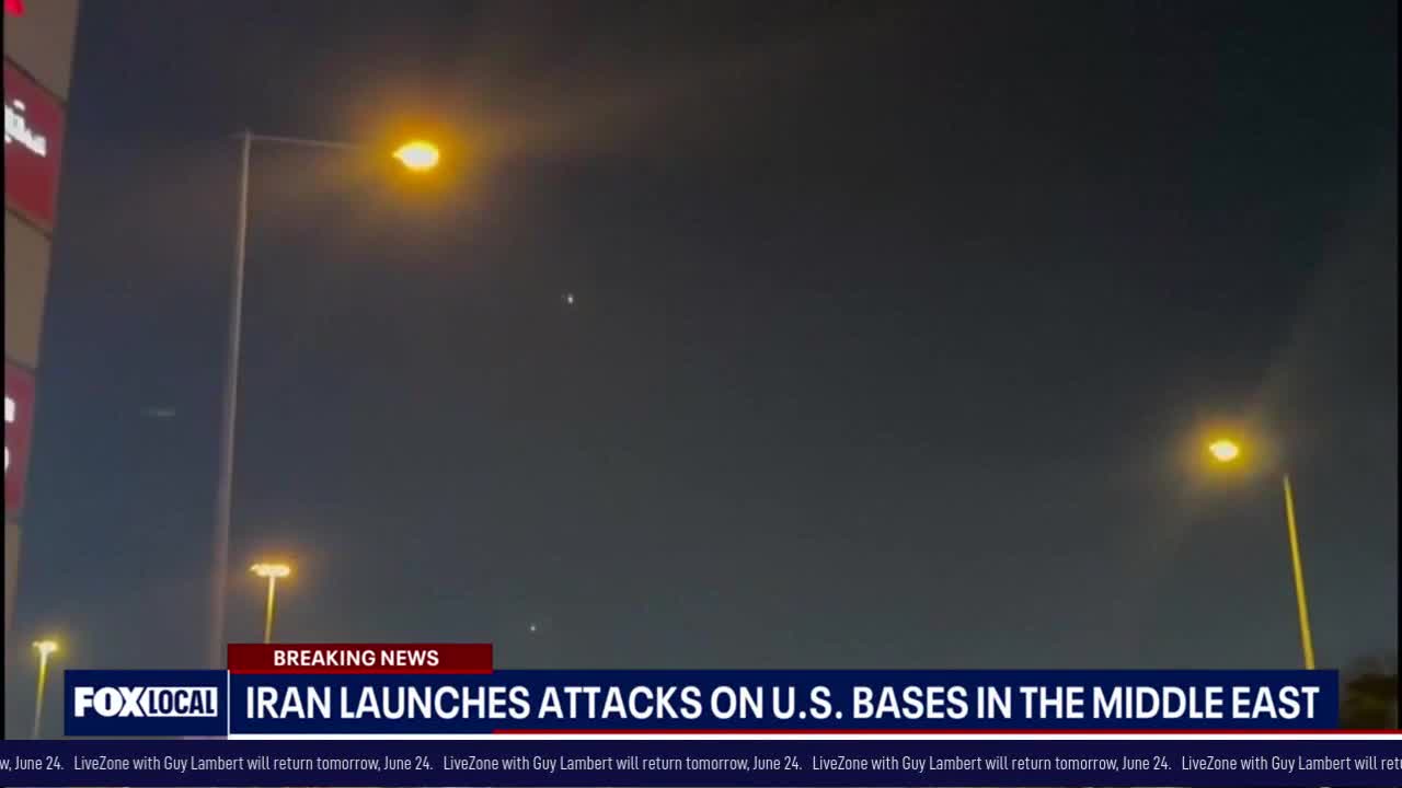 Iran attacks U.S. bases in Qatar