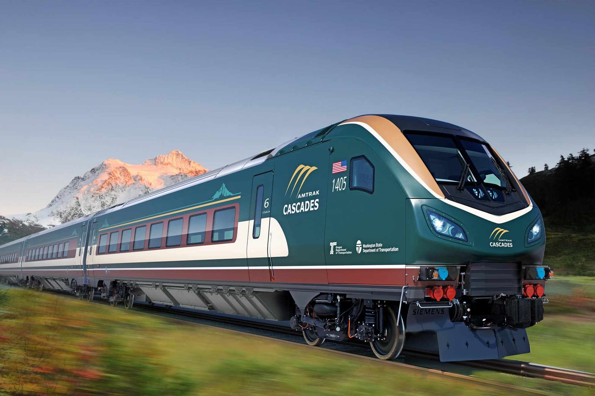 One of the Most Scenic Amtrak Routes in the U.S. Is Getting a New Look ...