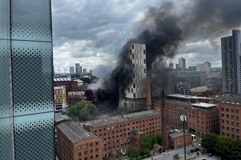 Manchester city centre fire - everything we know so far with Hotspur ...