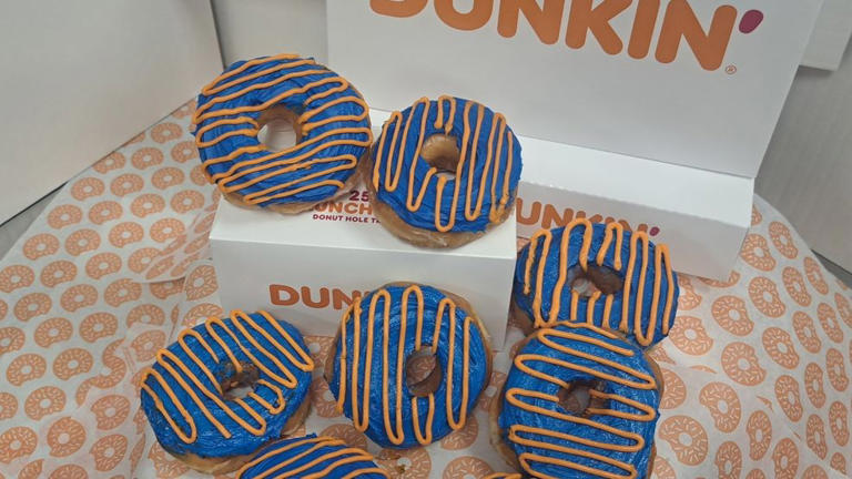 Dunkin' extends 'Blue & Orange Blast' donut for OKC Thunder fans ...