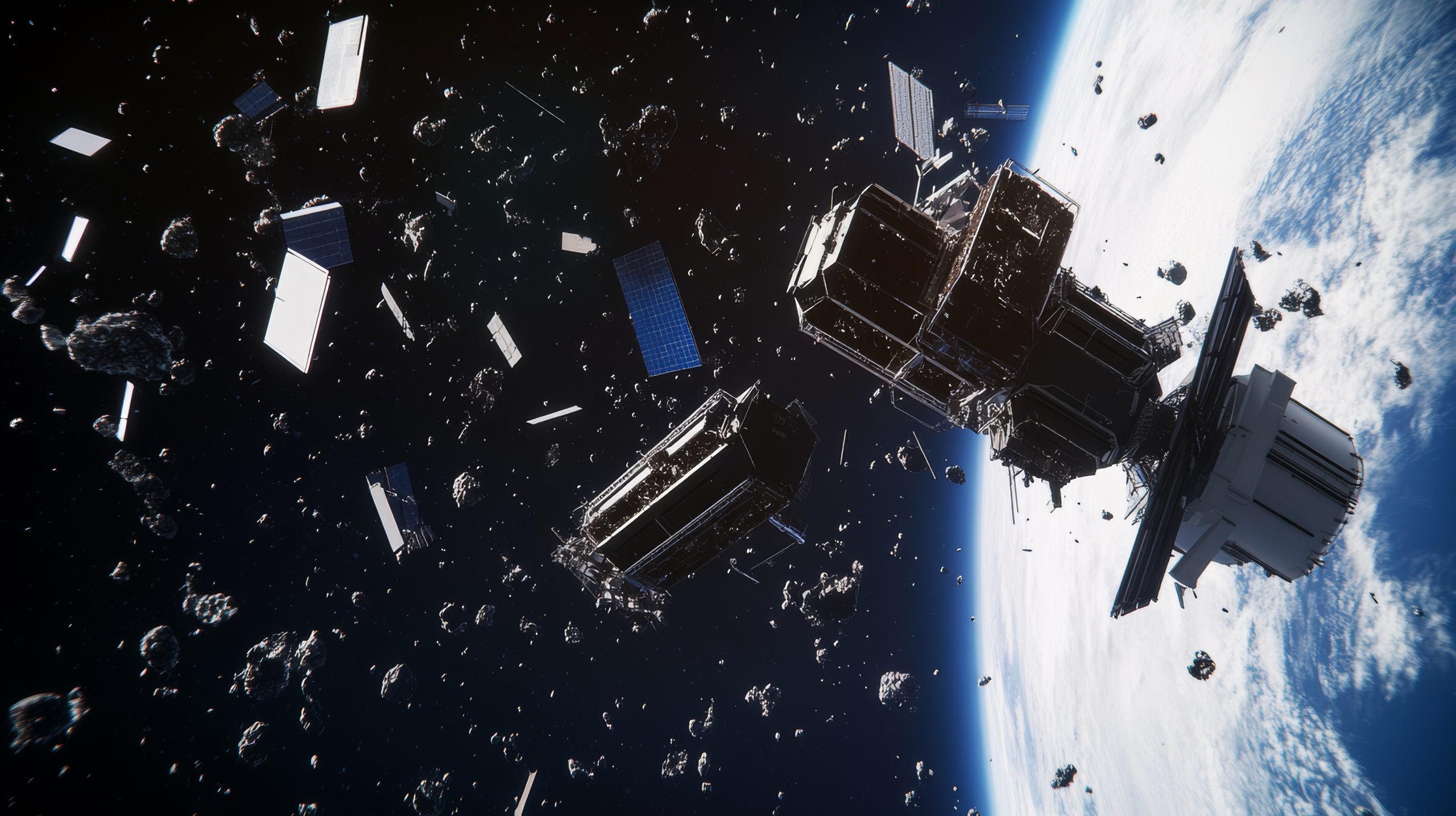 Trop de satellites : la course folle vers la congestion spatiale, une ...