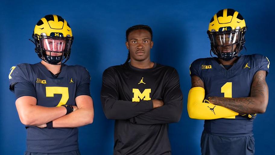 Michigan QB commit links up with Bryce Underwood and 5-star WR on ...