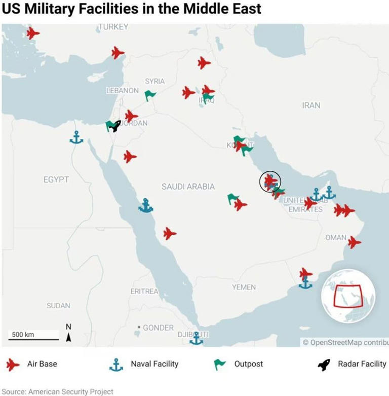 Al Udeid air base: Inside America's biggest military base in the Middle ...