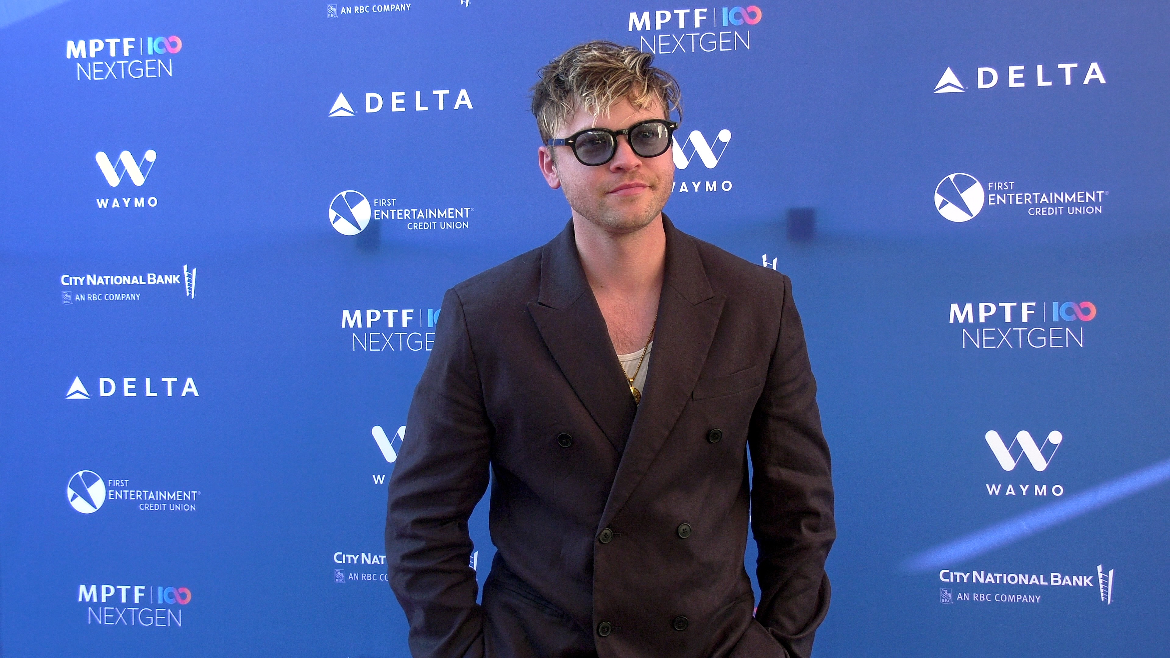 Alexander Calvert 2025 MPTF NextGen Summer Party Red Carpet