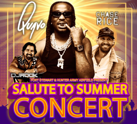 ‘Salute to Summer’ concert featuring Quavo, Chase Rice and more