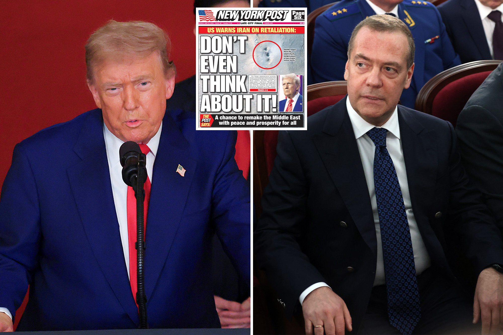 Ex-Russian prez backs off threat to give Iran nukes after Trump flexes ...