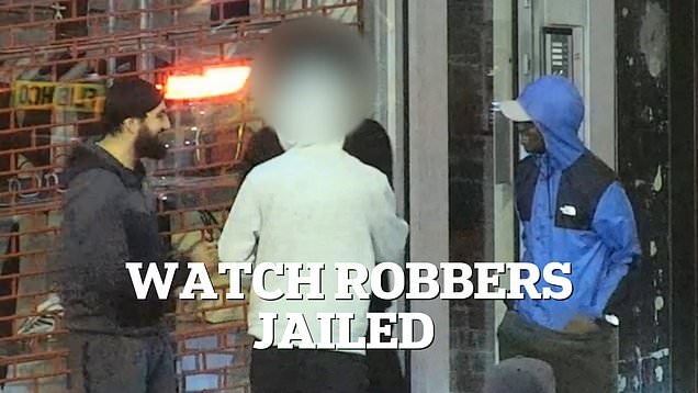 Three men jailed after investigation into high-value watch robberies