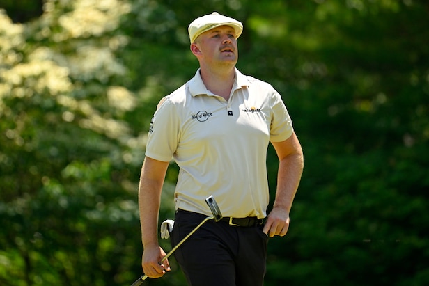 Harry Hall going from the ambulance to a T-9 finish at the Travelers is ...