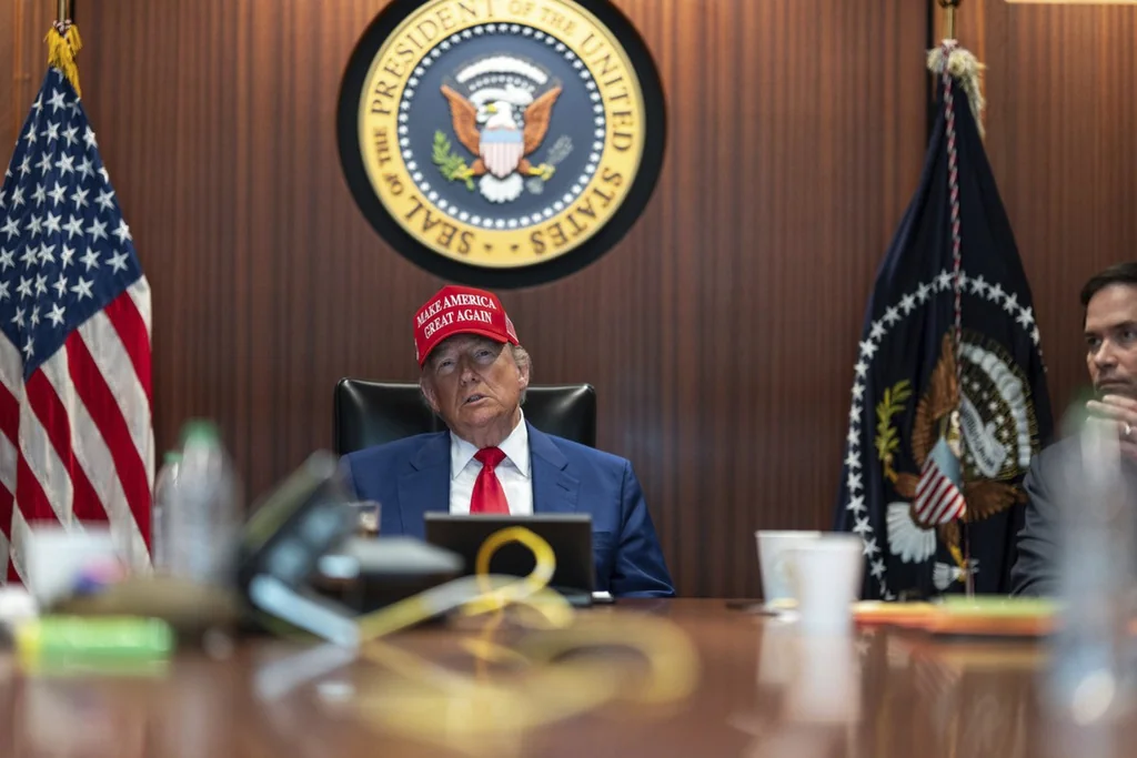 Trump heads to Situation Room to make 'final determination' on Iran deal